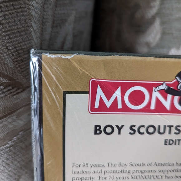 Hasbro | Games | Monopoly Boy Scouts Of America 95th Anniversary ...